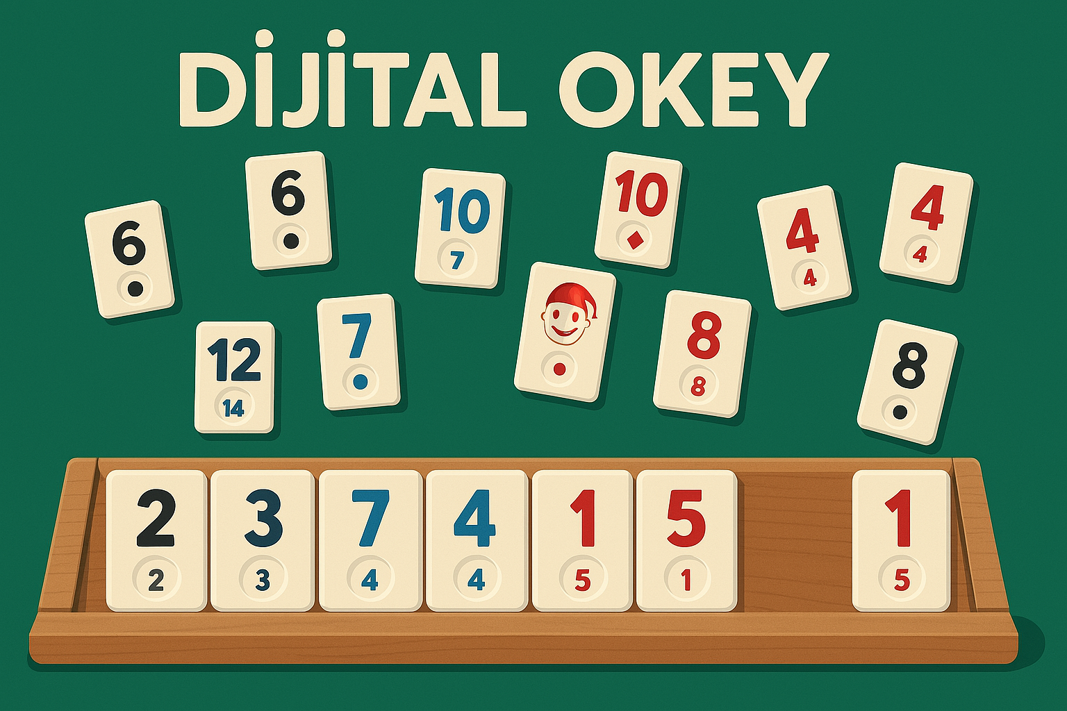 Okey Nasıl Oynanır?Okey'de Çifte Nasıl Gidillir? trendwebsitem.com